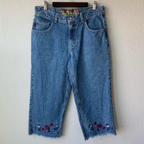 No Excuses | Jeans | No Excuses Vintage 9s Floral Capris Jeans N4 ...